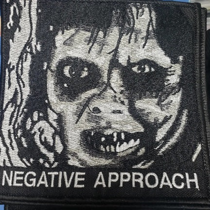 NEGATIVE APPROACH LINDA embroidered patch – pnv distribution