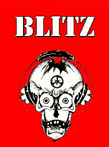 BLITZ SKULL back patch – pnv distribution
