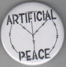 ARTIFICIAL PEACE - LOGO big button – pnv distribution