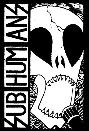 SUBHUMANS SKULL patch – pnv distribution