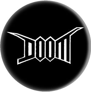 DOOM LOGO button – pnv distribution