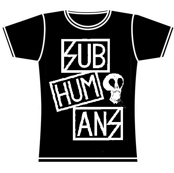 SUBHUMANS LOGO GIRLS TSHIRT – pnv distribution